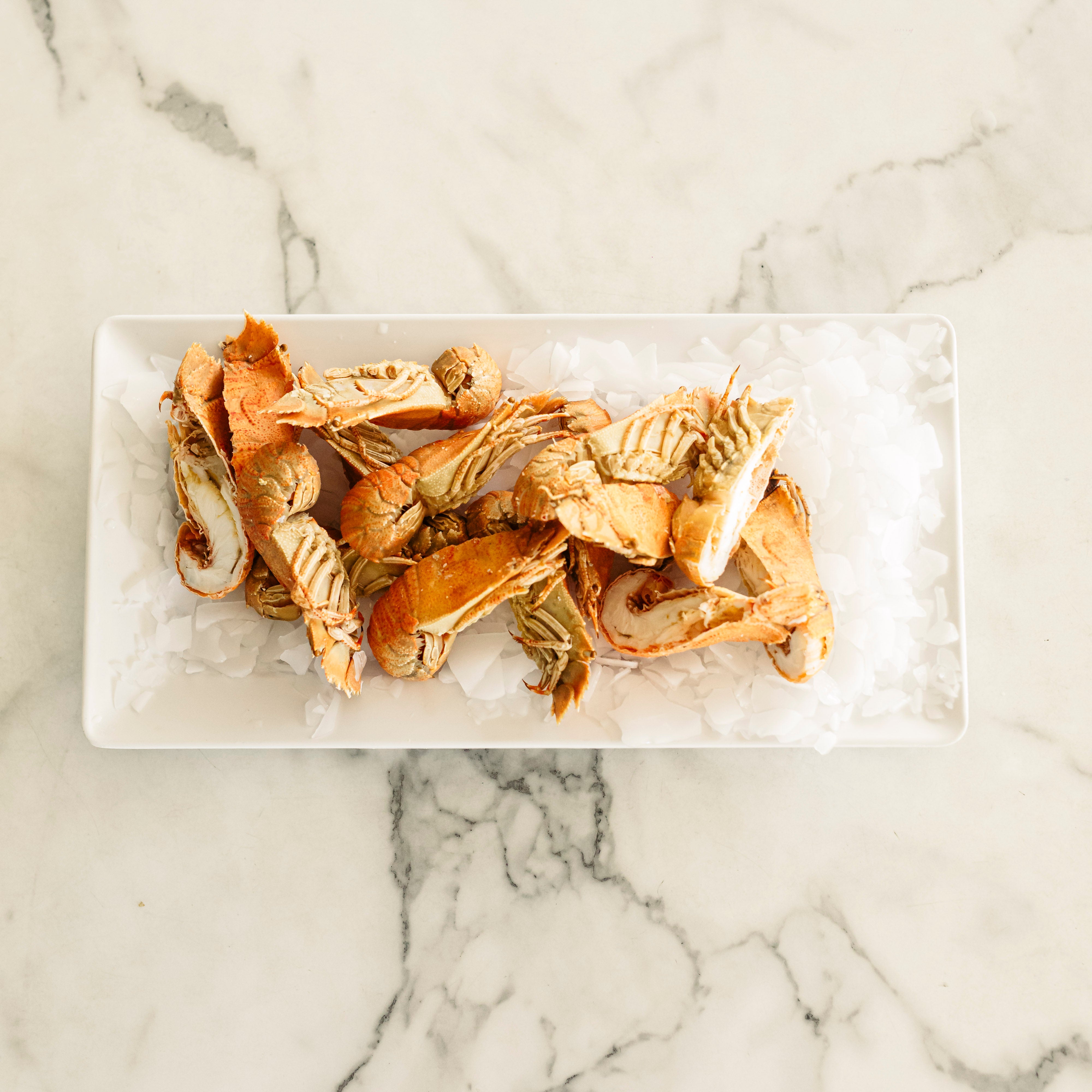 Cooked Moreton Bay bugs | Reef Gasworks